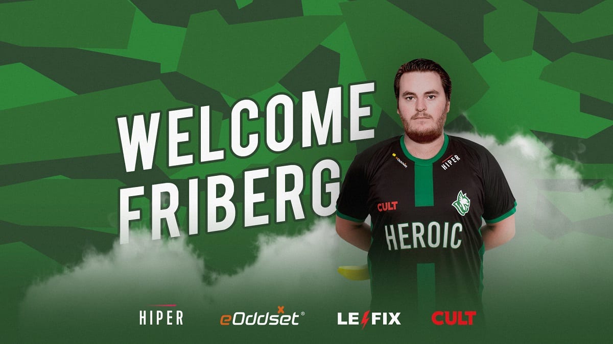 Adam "friberg" Friberg i službeno je postao igrač Heroica - Esport Adria
