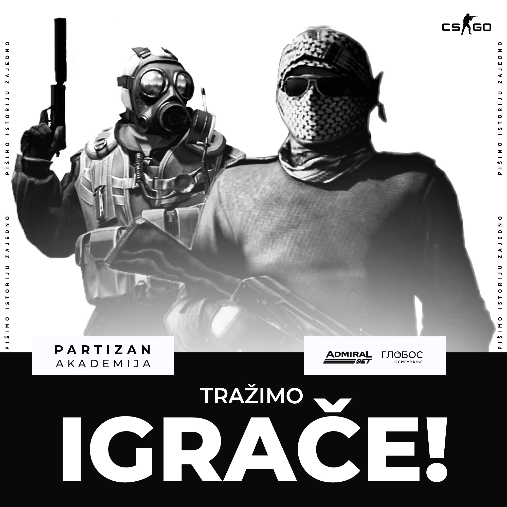 Partizan traži igrače za CS:GO akademiju! - Esport Adria